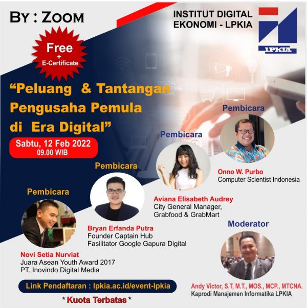 HOME - Institut Digital Ekonomi LPKIA Bandung
