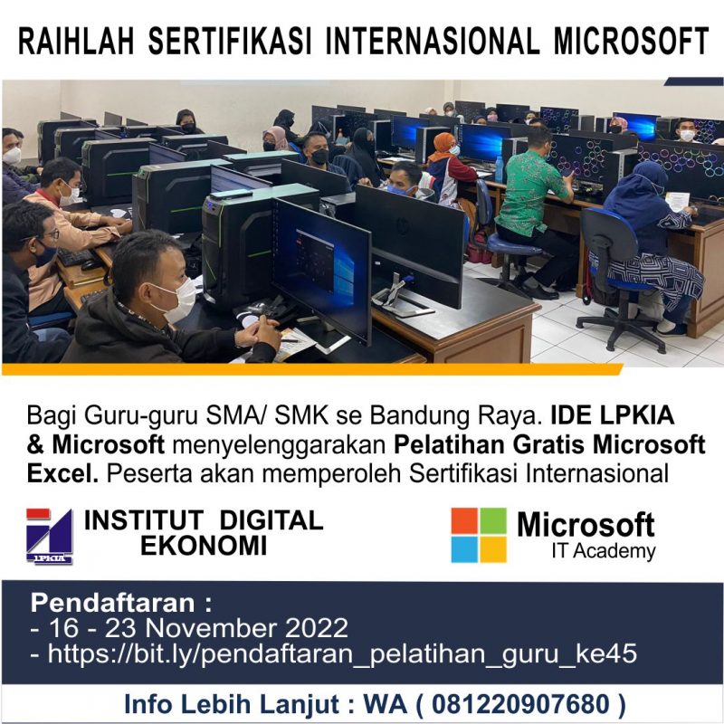 HOME - Institut Digital Ekonomi LPKIA Bandung